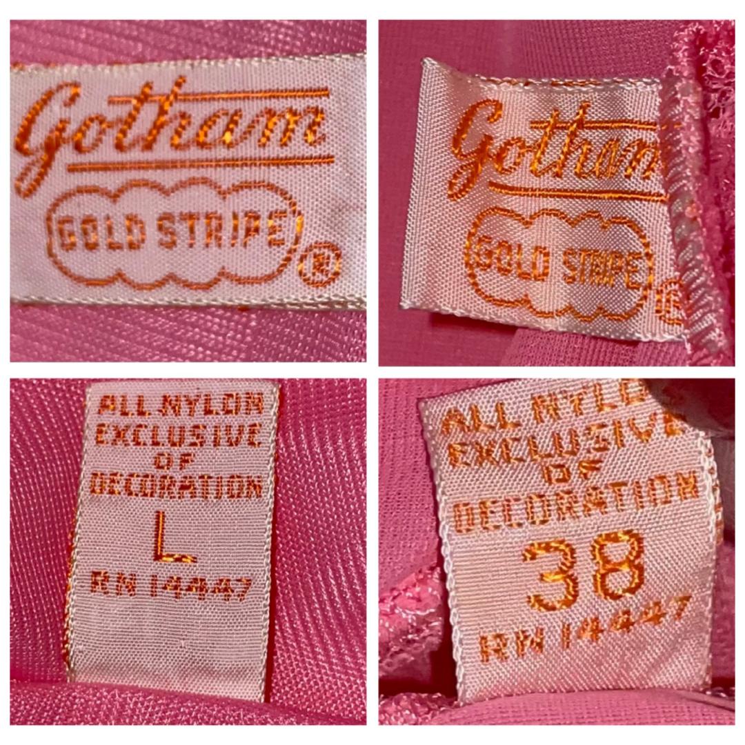 Exclusive Collection - Vintage 1950's GOTHAM GOLD STRIPE Shocking Pink ...
