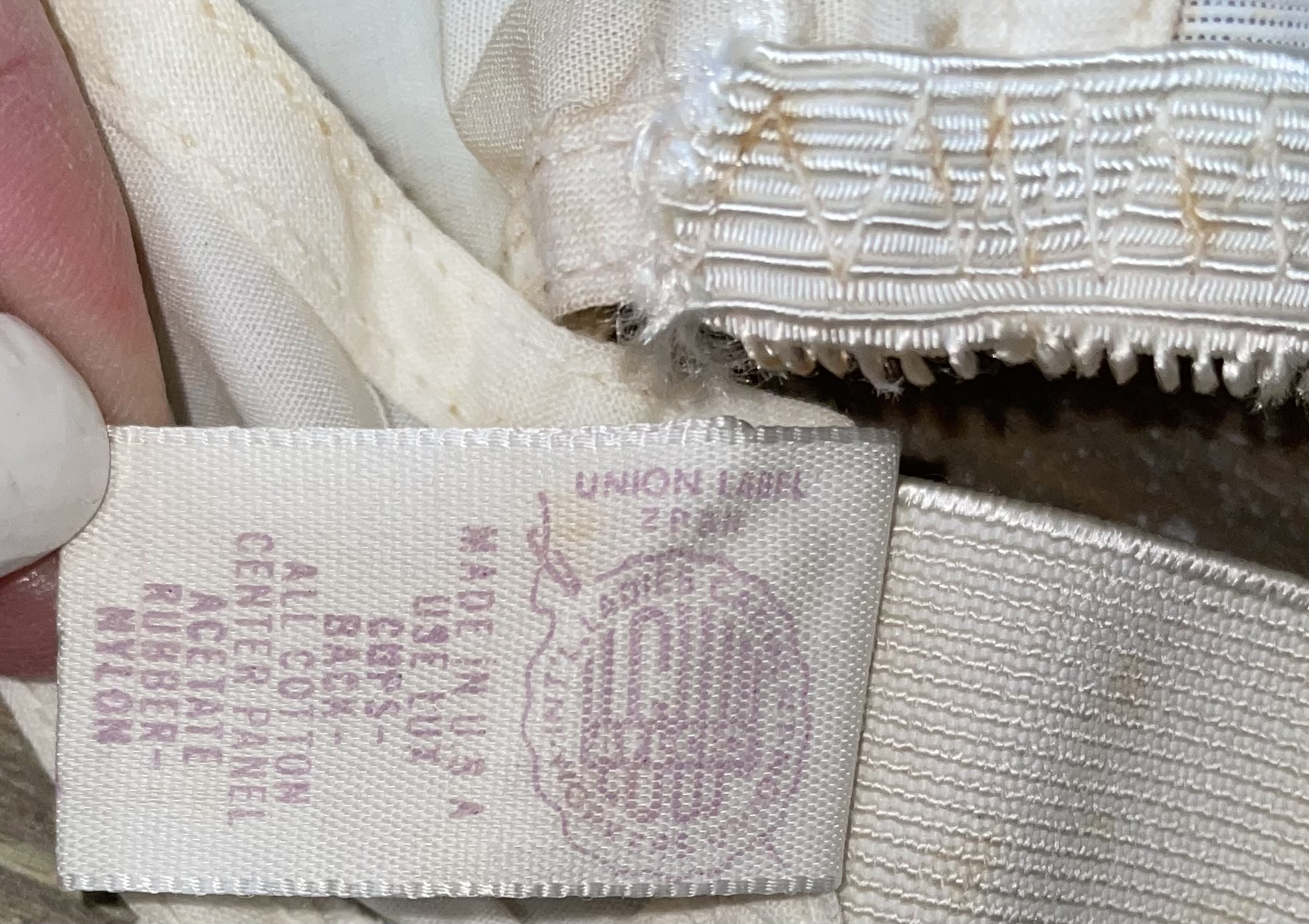 Fabulous New/Old Stock Vintage 50's TEENFORM Circle Stitch "Starter ...