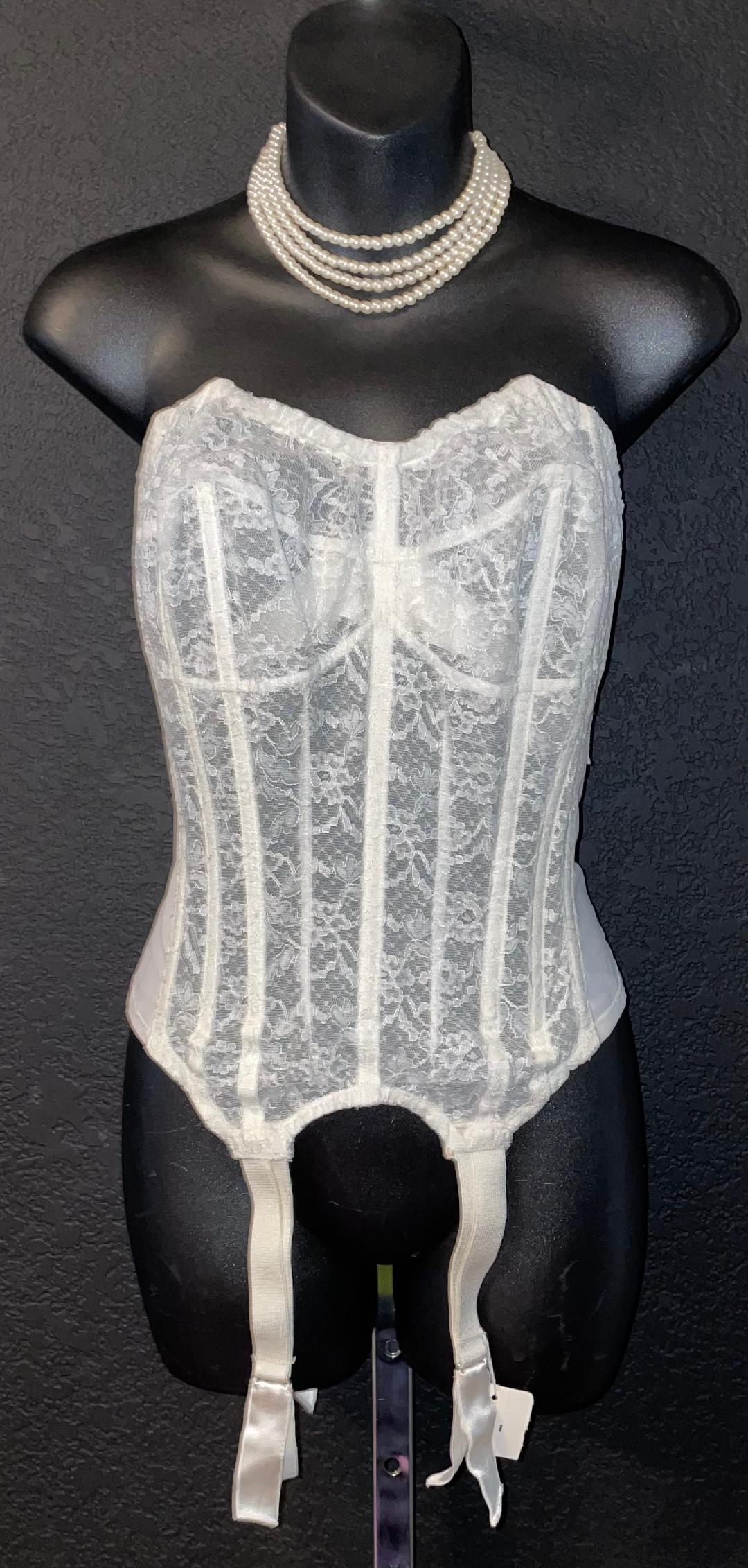 Dead Stock Vintage 1950's Edith Lances "Glamour Wyre" Strapless Merry ...