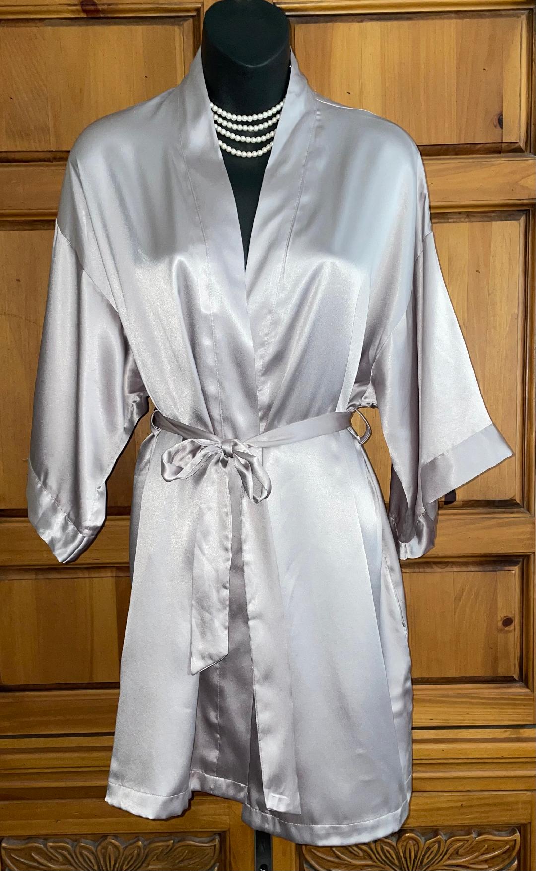 Lovely Palest Lavender VICTORIA'S SECRET Poly Satin Robe / Duster - S/M ...