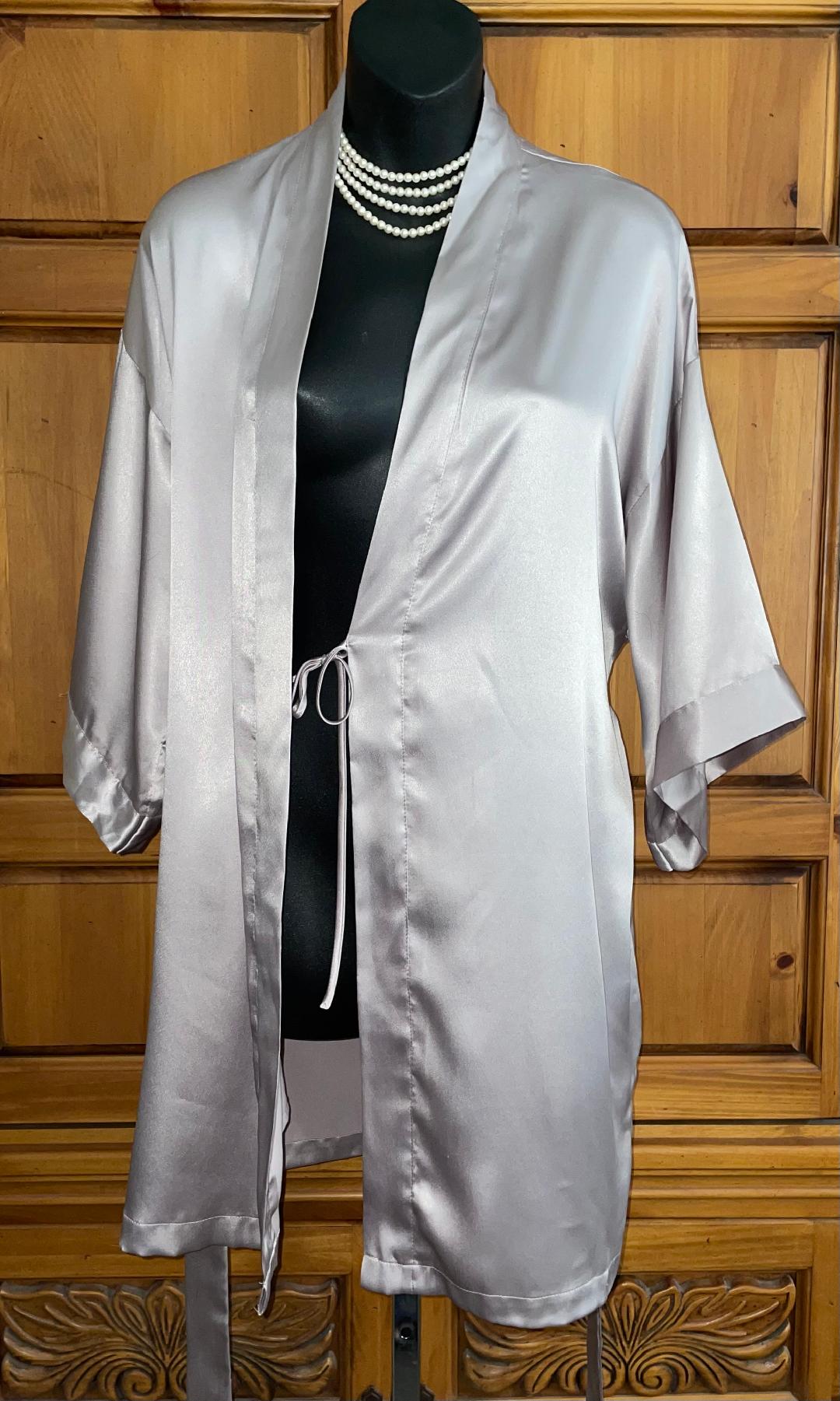 Lovely Palest Lavender VICTORIA'S SECRET Poly Satin Robe / Duster - S/M ...