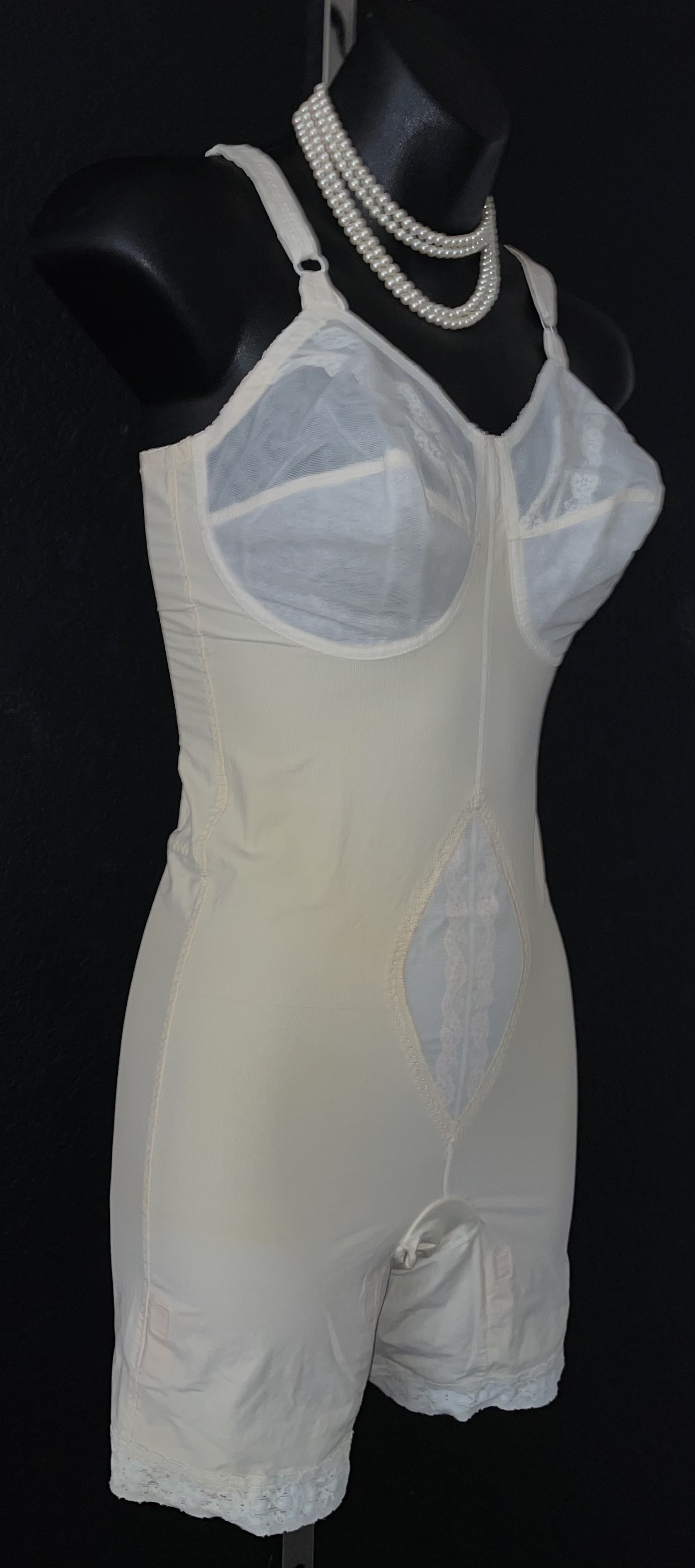 Vintage "The Smoother" by Young Smoothie Body Shaper Split Crotch ...